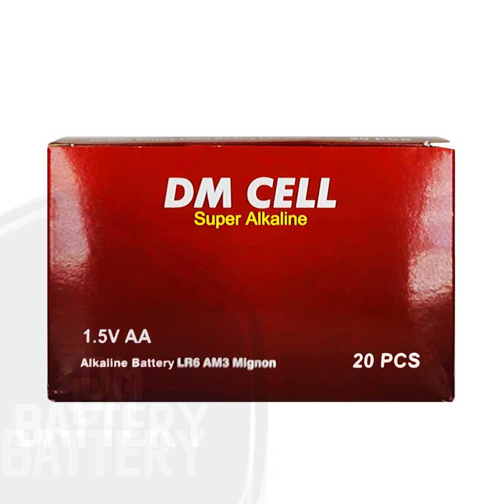 قیمت خرید باتری قلمی آلکالاین 1.5 ولت DM CELL | دی ام باتری